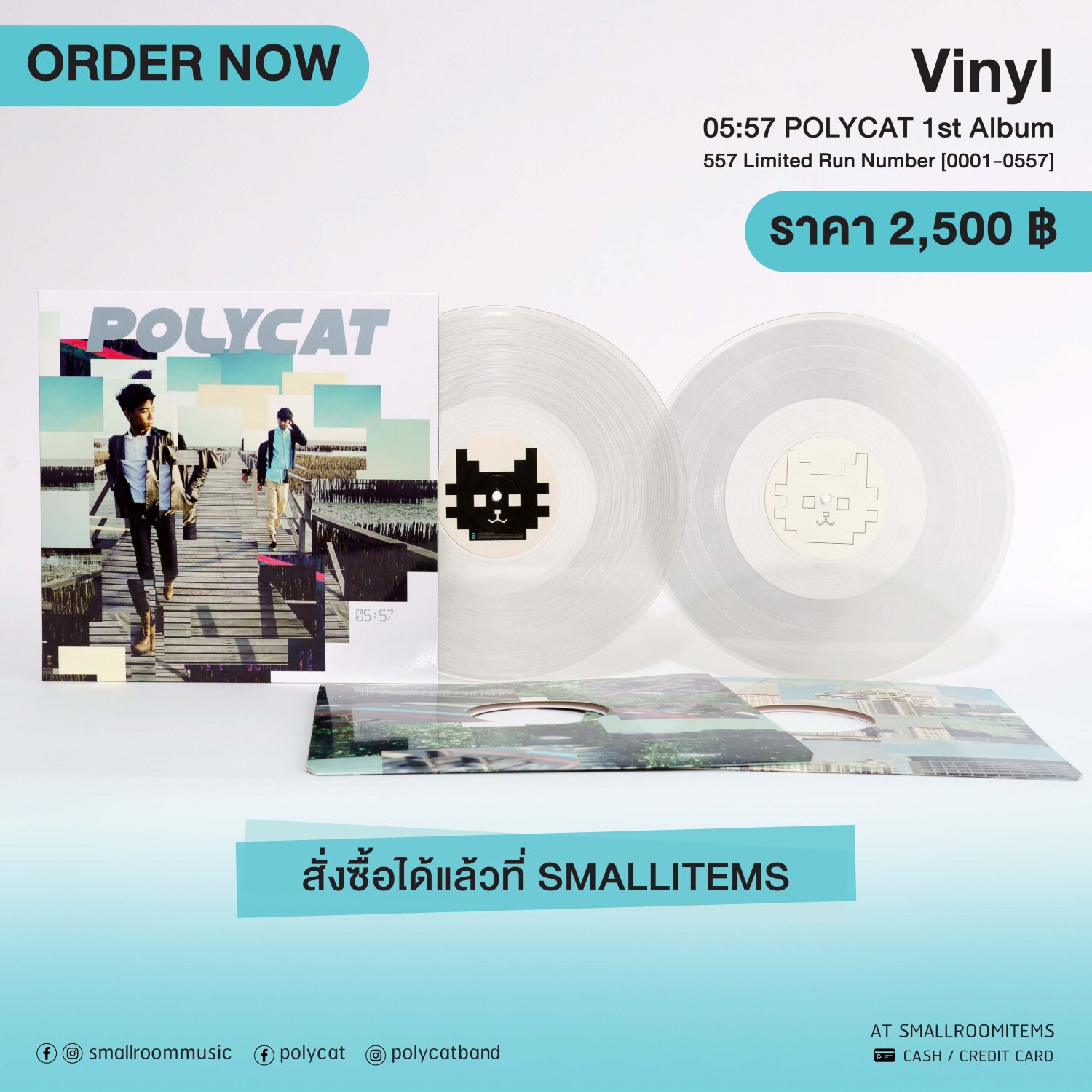 Double Vinyl : 05:57 | Polycat - Smallroom Shop