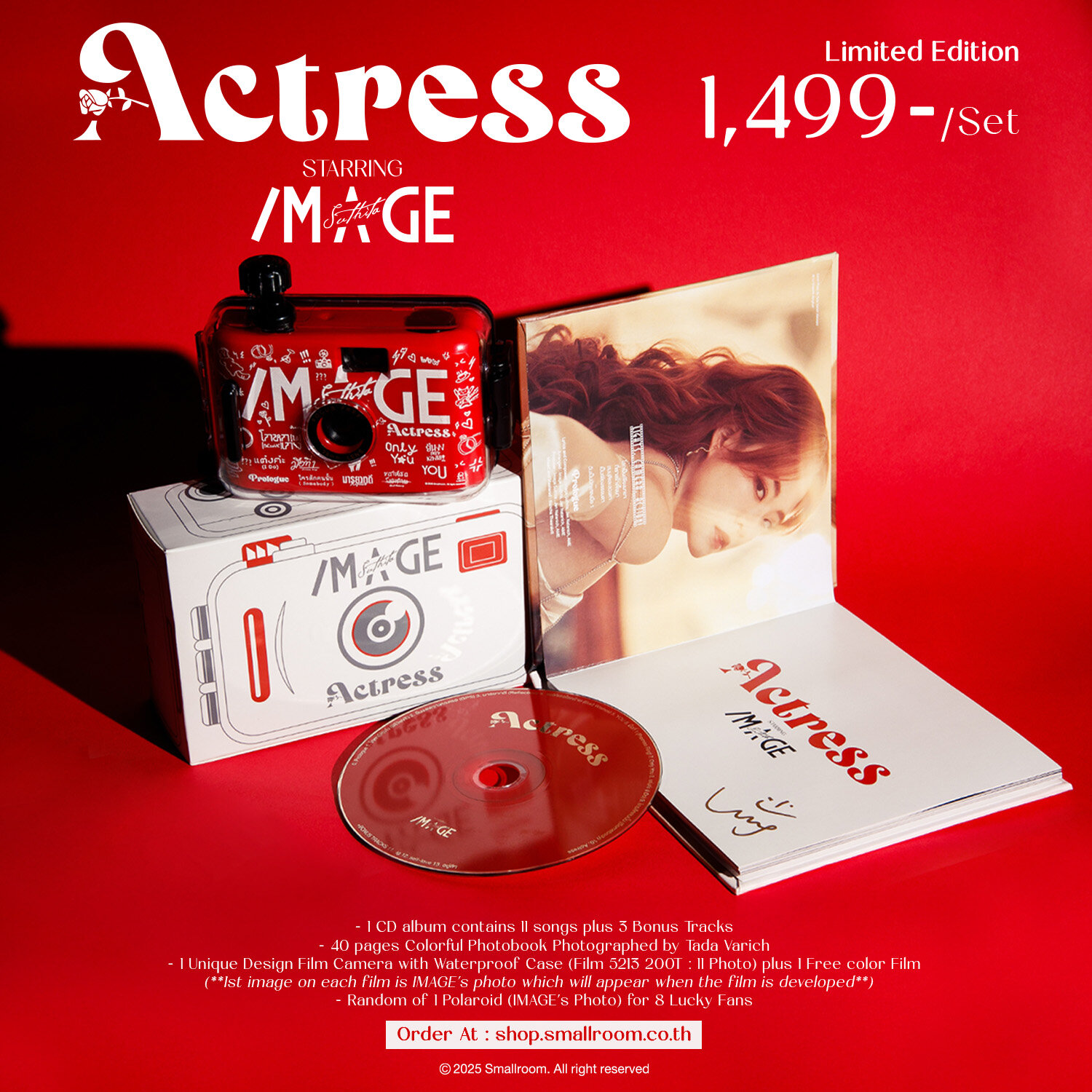 'Actress' Album Merchandise | Image Suthita - Smallroom Shop