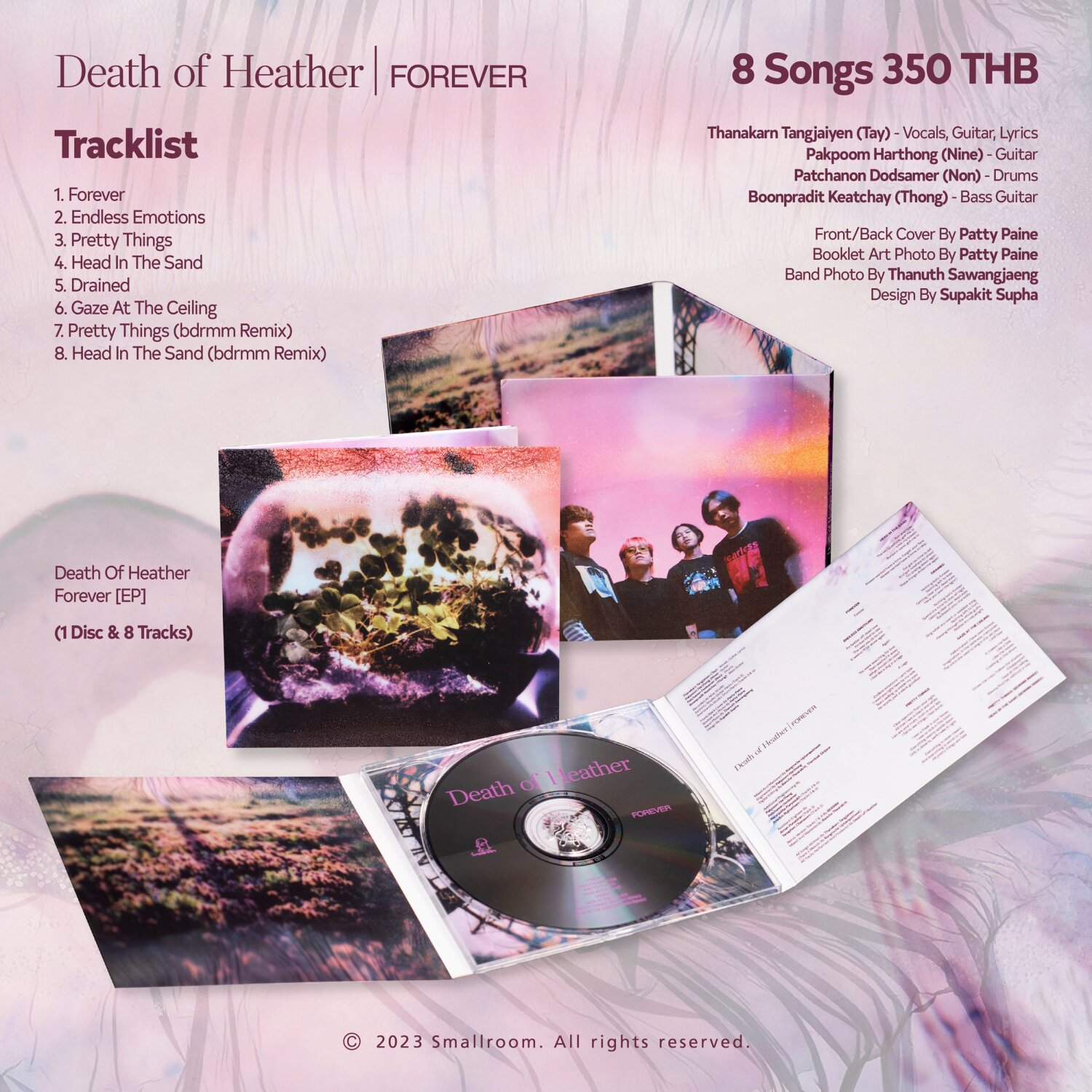 CD : EP. Forever | Death Of Heather - Smallroom Shop