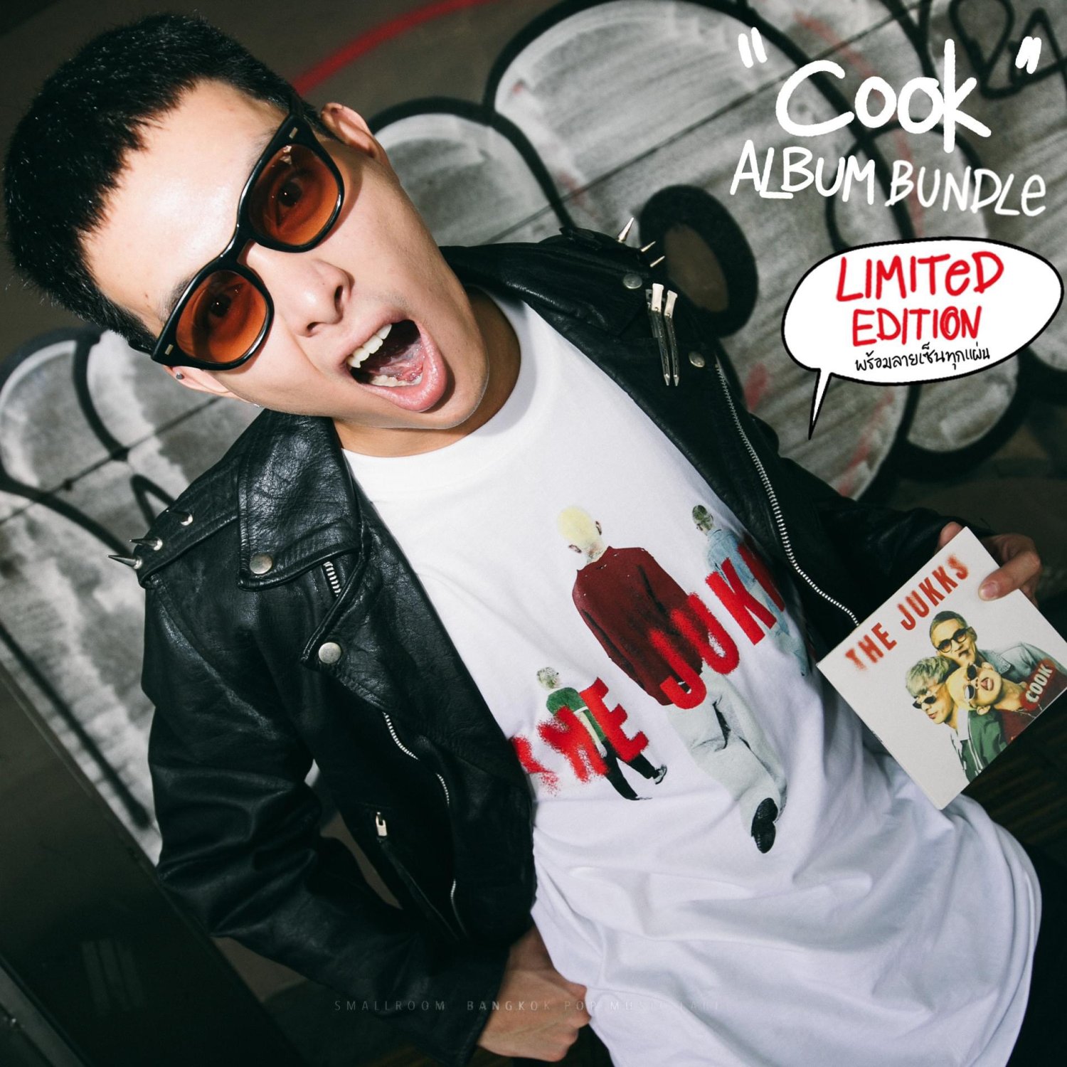 BUNDLE SET : CD ALBUM COOK & T-SHIRT | THE JUKKS - Smallroom Shop