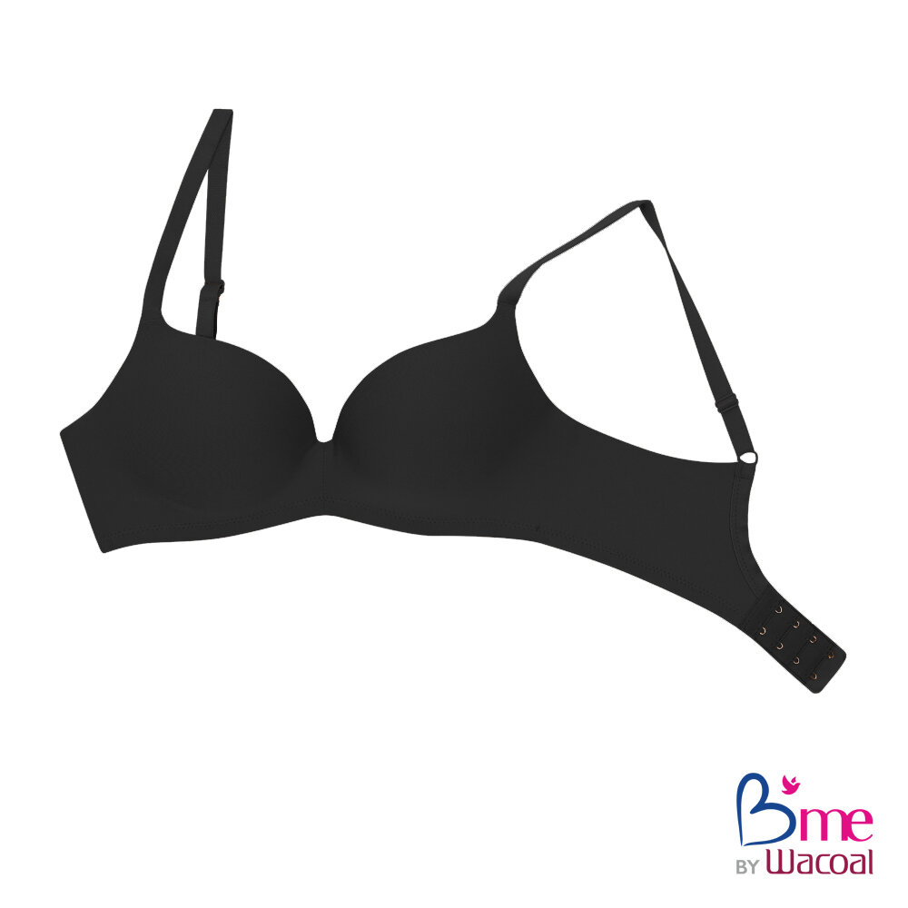 B'me เสื้อชั้นใน รุ่น ME1A1R (Eco Fashion) สีดำ สีนู้ด สีส้มแซลมอน (เข้าคู่กางเกงใน ME7A93) - B'me