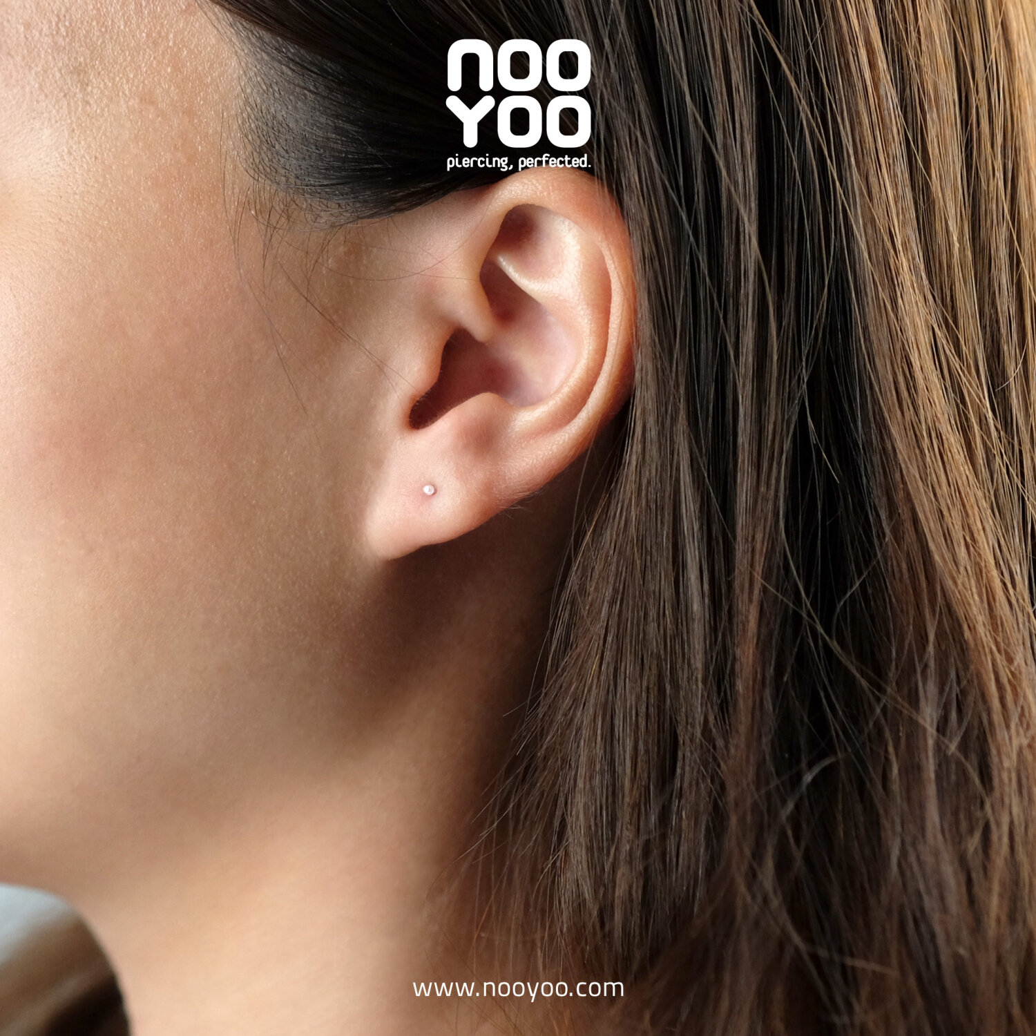 (31246) ต่างหู Ear Retainer 0.8 mm - NooYoo