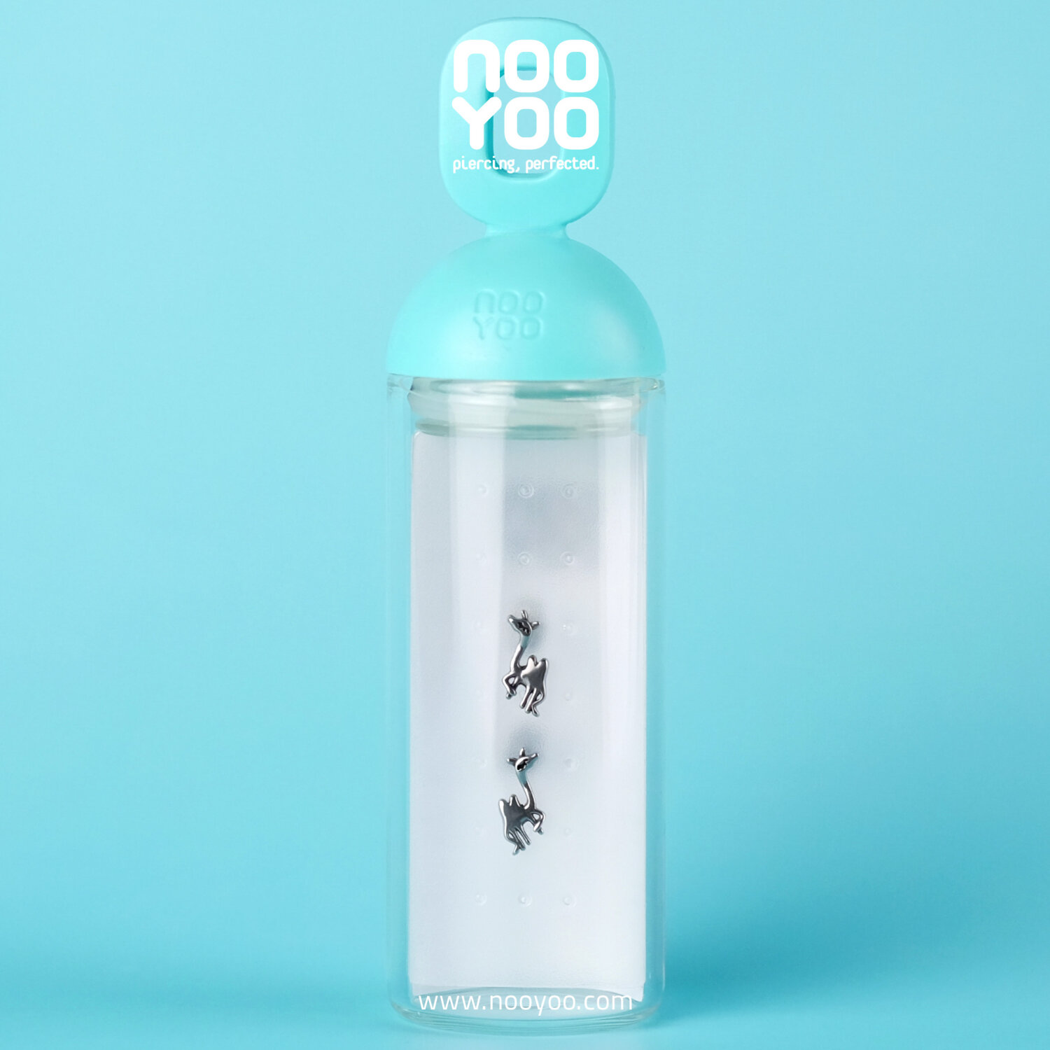 (31292) ต่างหู CAMEL Surgical Steel - NooYoo