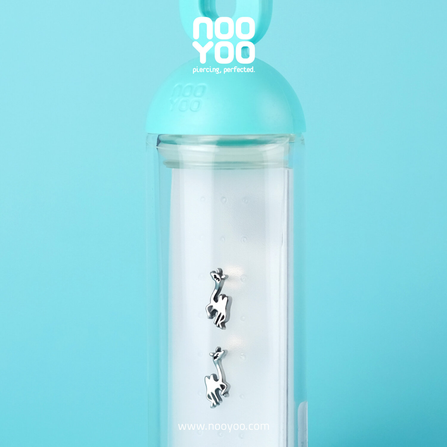 (31292) ต่างหู CAMEL Surgical Steel - NooYoo