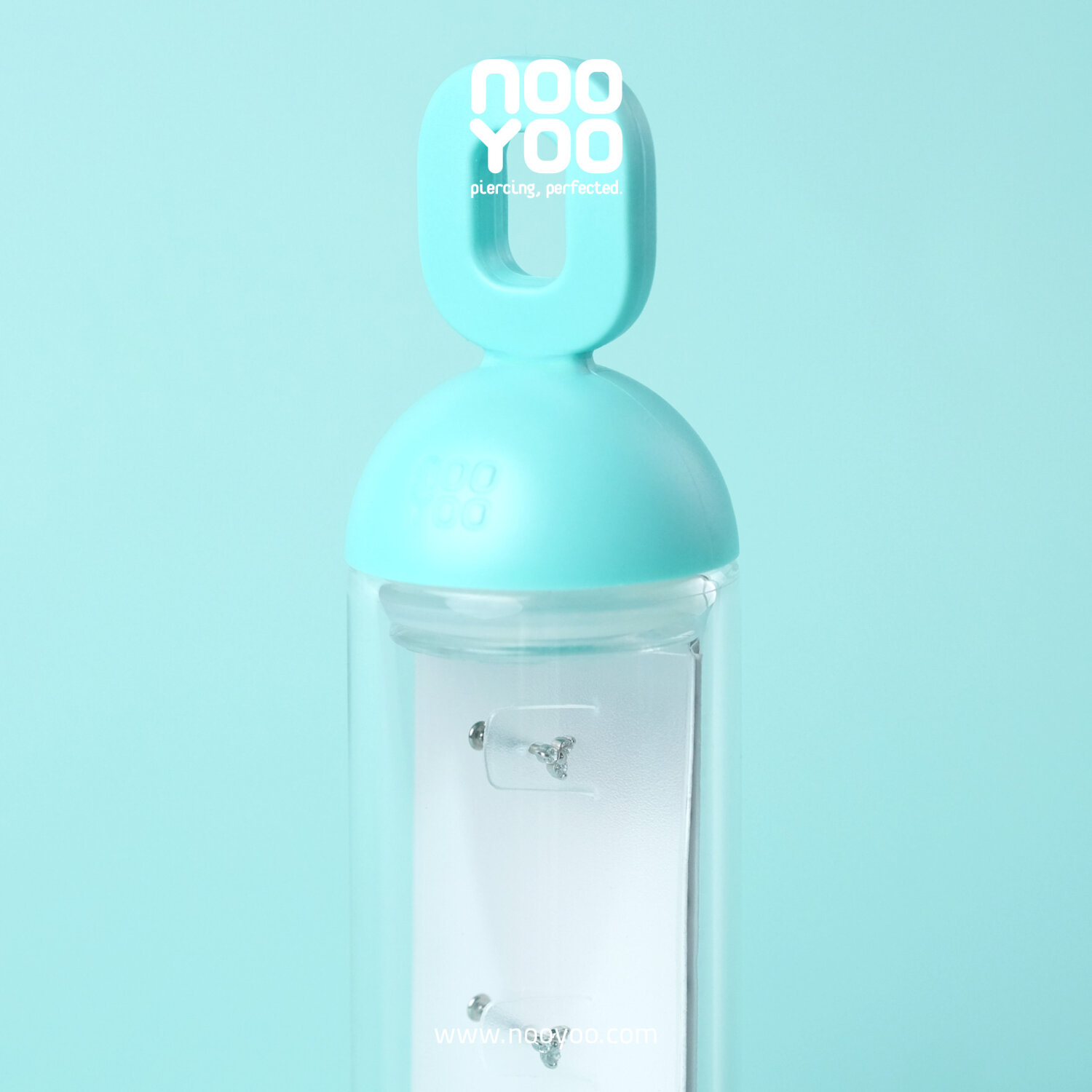 (31586) ต่างหู CoCr NF Trinity Premium CZ / Titanium TL - NooYoo