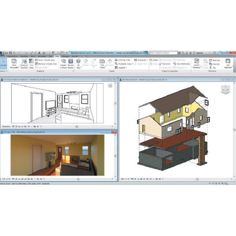 Autodesk AutoCAD Revit LT Suite 2026 ถูกลิขสิทธิ์ เช่าใช้ 1 ปี 1 สิทธิ์ ...