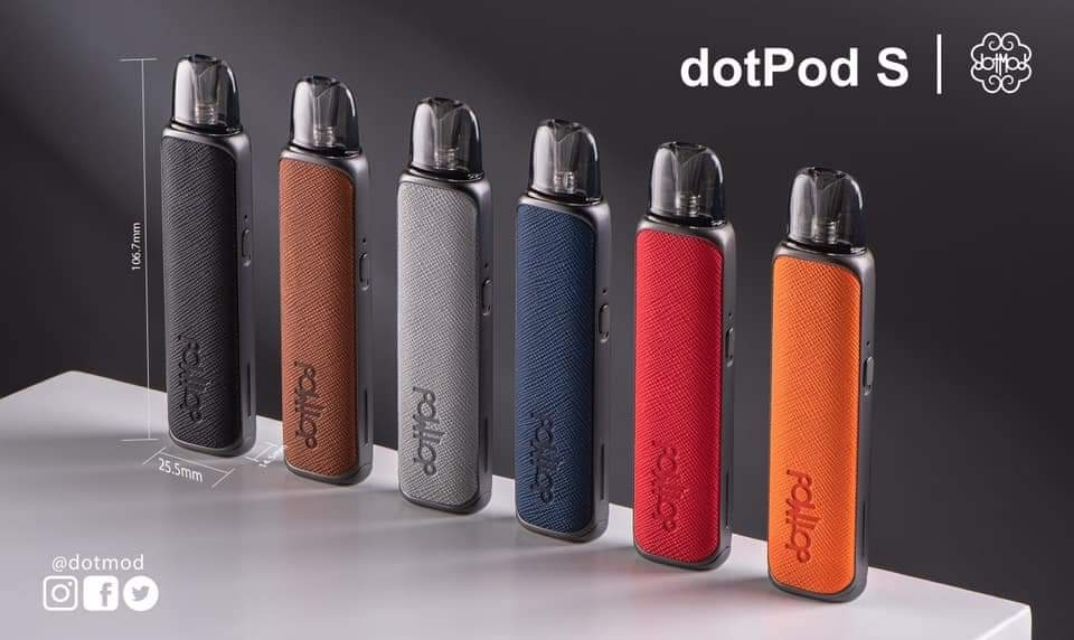 Dot Pod S By Dotmod 800mAh 18W USB Type-C | พอตเติมน้ำยาได้ - VapeMania ...