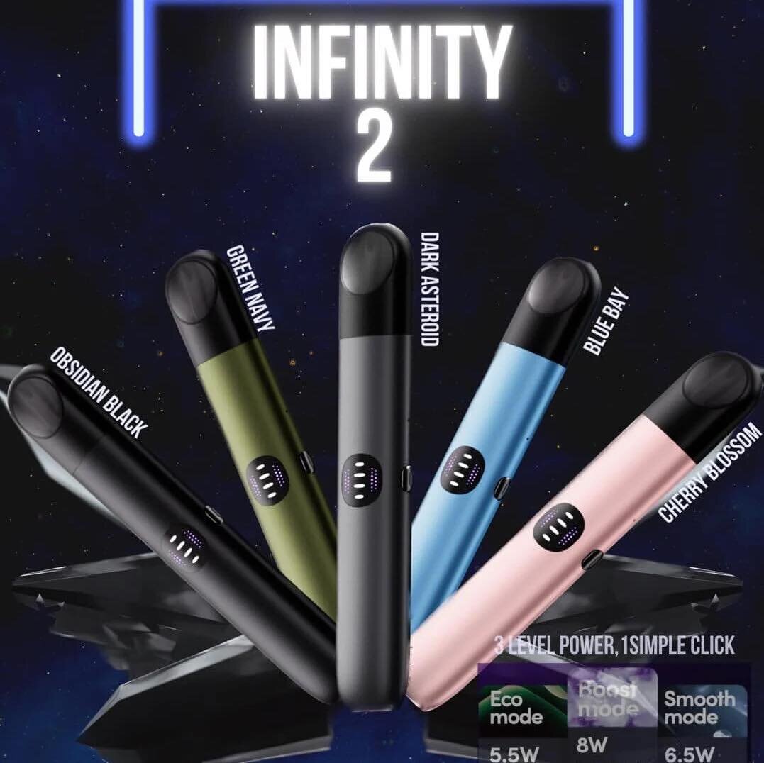 Relx Infinity 2 Pod Kit 440mAh 8W USB Type-C | พอตรีแลค รุ่นใหม่ ปรับ ...