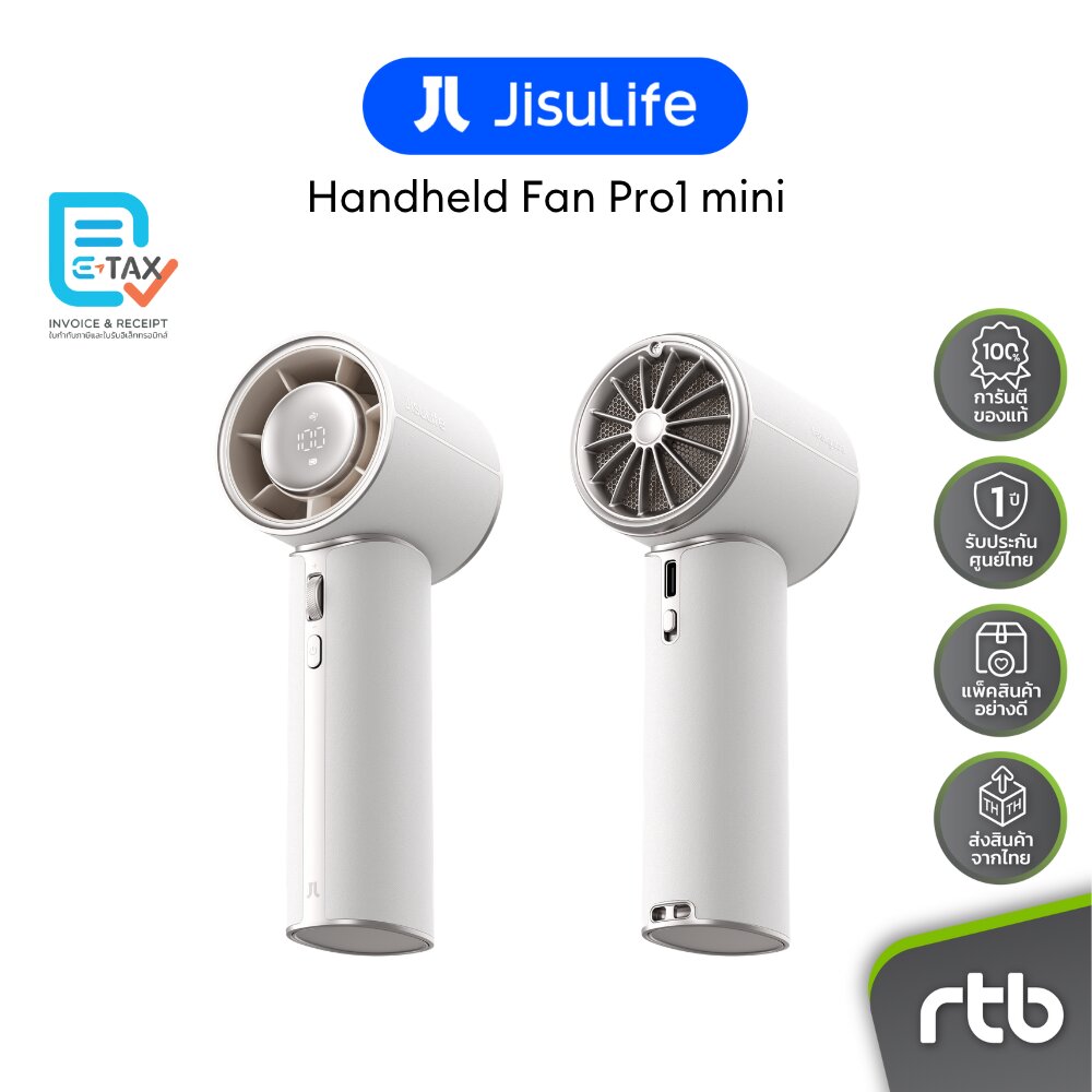JisuLife Handheld Fan Pro1 Mini พัดลมพกพาพร้อมกลิ่นหอม - RTB Technology ...