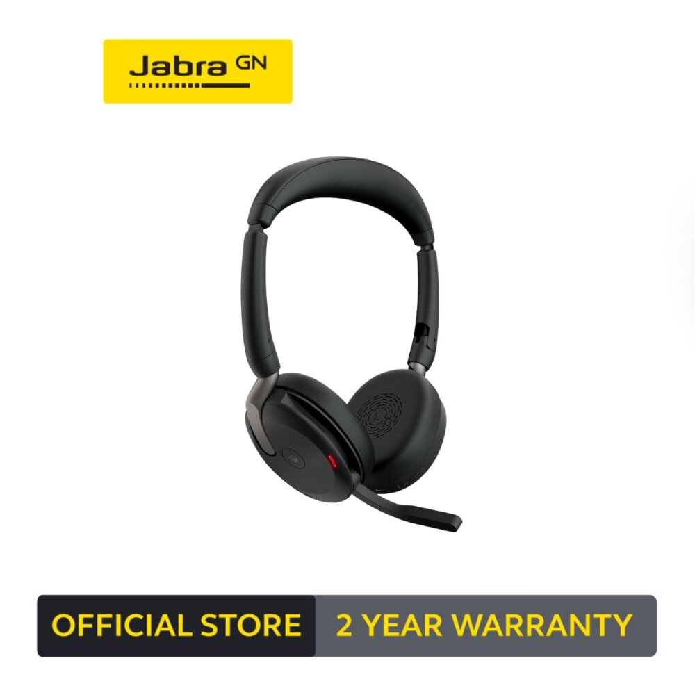 Jabra Evolve2 65 Flex Microsoft Teams Certified หูฟังประชุมออนไลน์ ...
