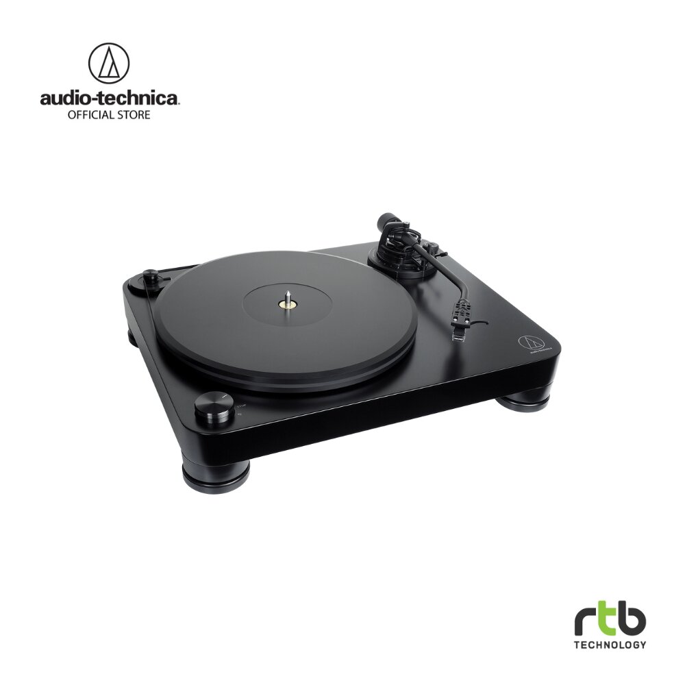 Audio-Technica AT-LP7 เครื่องเล่นแผ่นเสียงแบบแมนนวล Fully Manual Belt-Drive Turntable - Audio ...