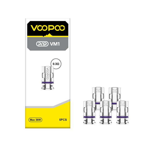 คอยล์สำรอง COIL VOOPOO PnP-VM1 0.3 ohm สำหรับ ARGUS PRO / VINCI 2 ...