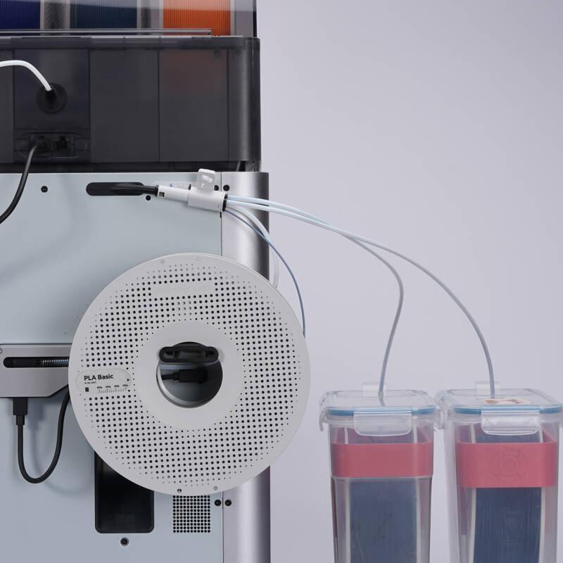 Bambu 4‑in‑1 PTFE Adapter ท่อรวมเส้นเข้า 4 ออก 1 สำหรับเครื่อง X1 / P1 ...