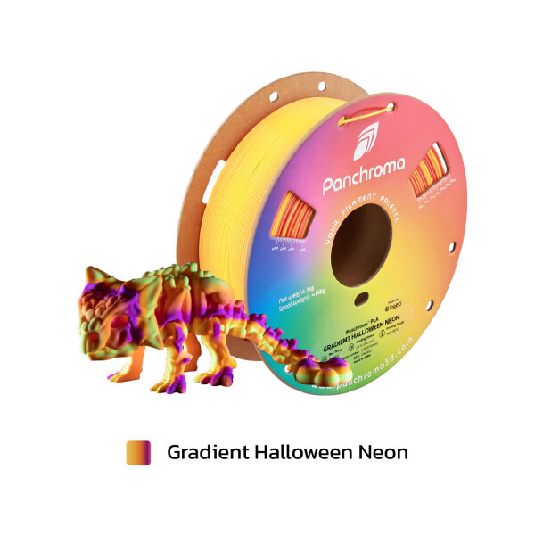 Panchroma Neon เส้น PLA เปล่งแสงในที่มืด หรือไฟ Black Light ขนาด 1.75 ...