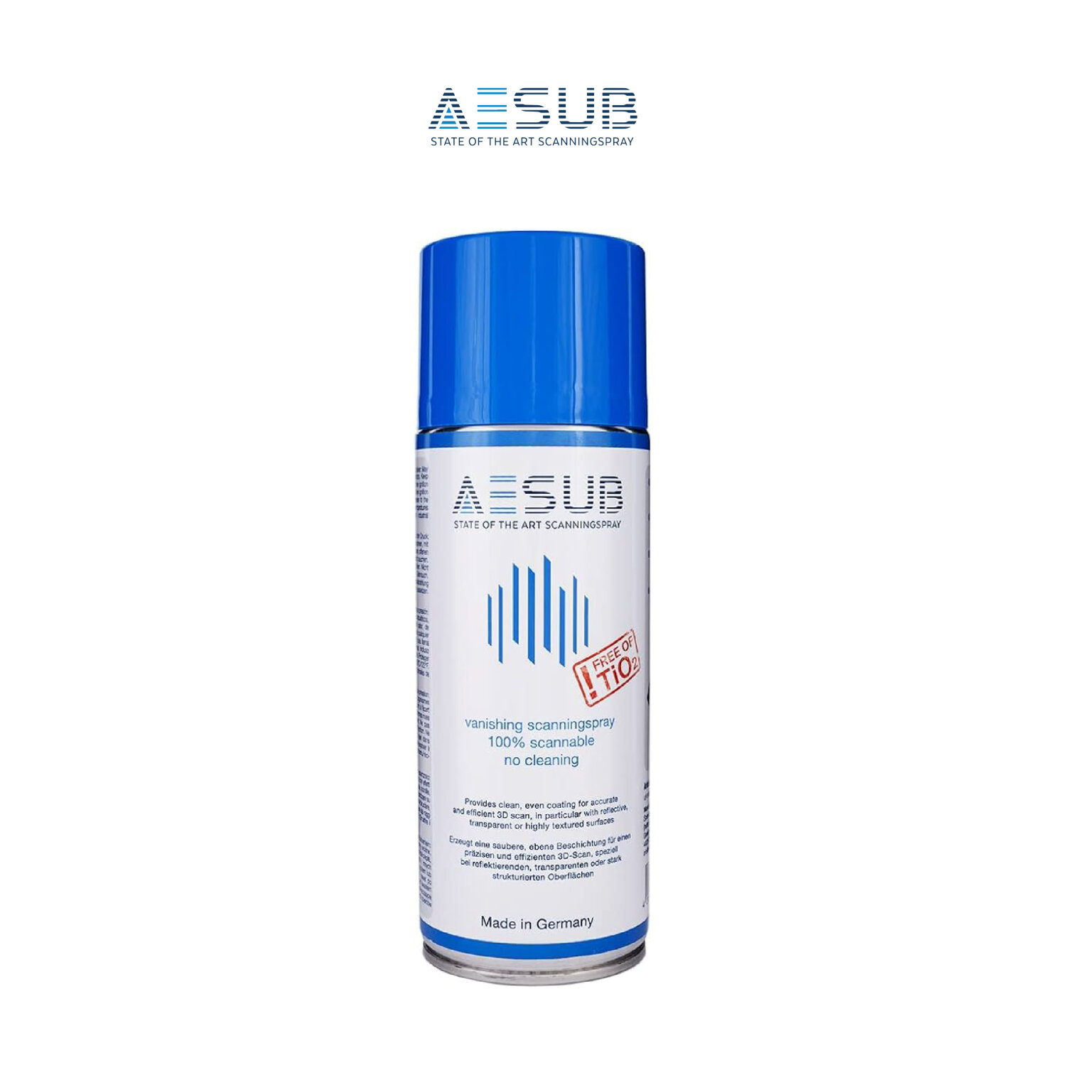 สเปรย์แป้ง Aesub Blue สูตรยอดนิยมสำหรับงานสแกนทั่วไป - Siamreprap