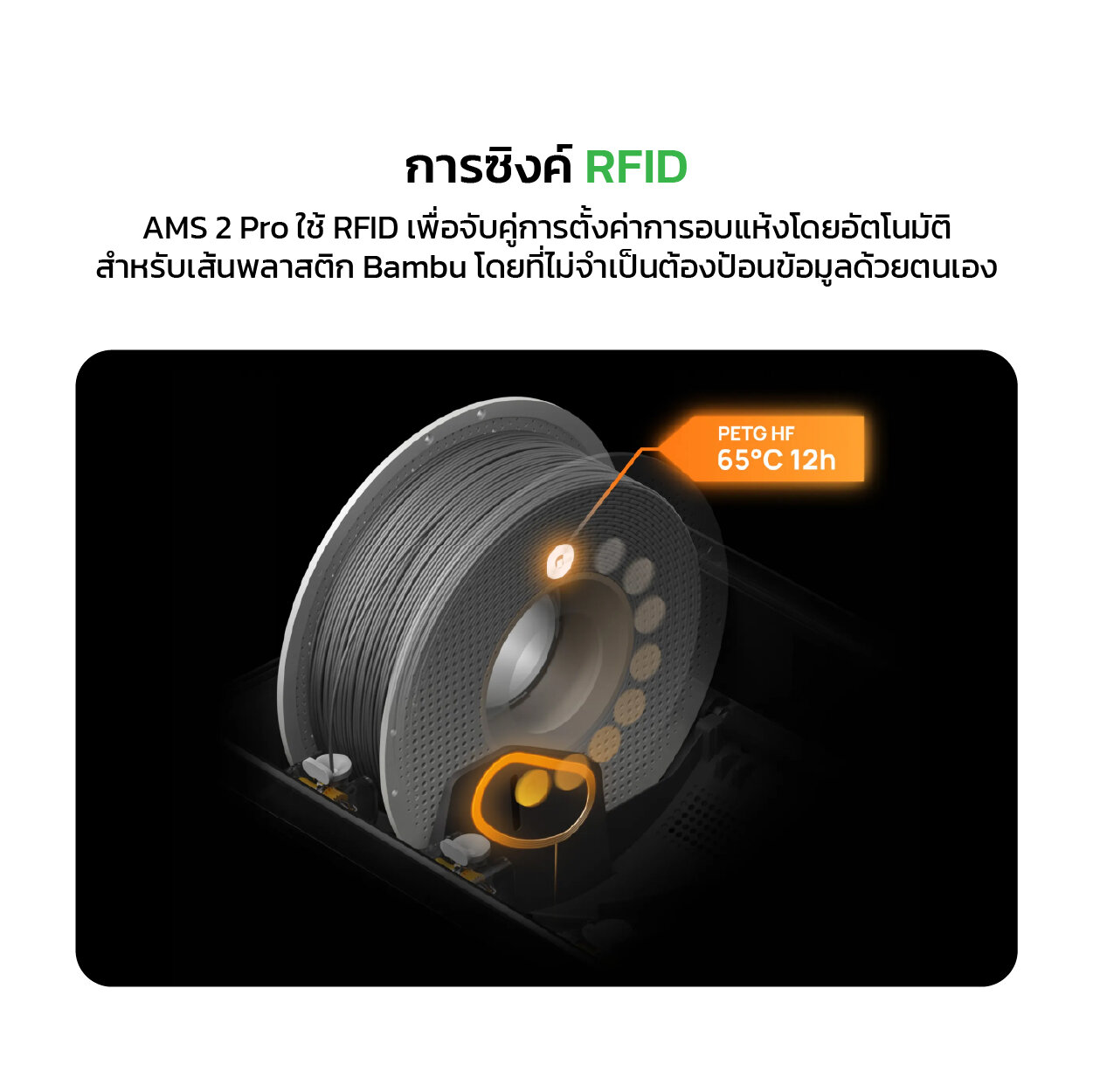 เครื่องพิมพ์ 3 มิติ Bambu Lab X1C Combo V2 (AMS 2 Pro) - Siamreprap