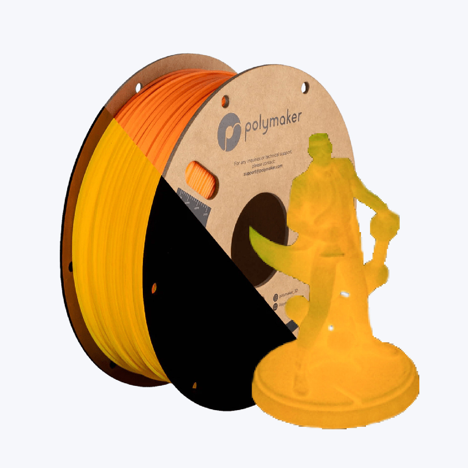PolyLite Luminous PLA เส้นพลาสติก เปล่งแสงในที่มืด ขนาด 1.75 มิล หนัก 1 ...