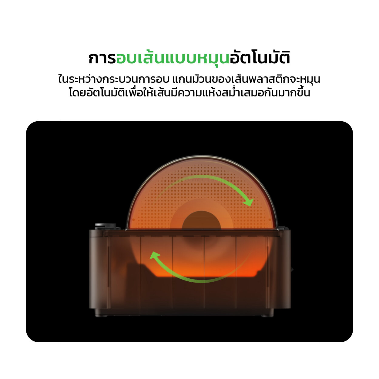 Bambu lab AMS 2 Pro พร้อมฟีเจอร์อบเส้นพลาสติก - Siamreprap
