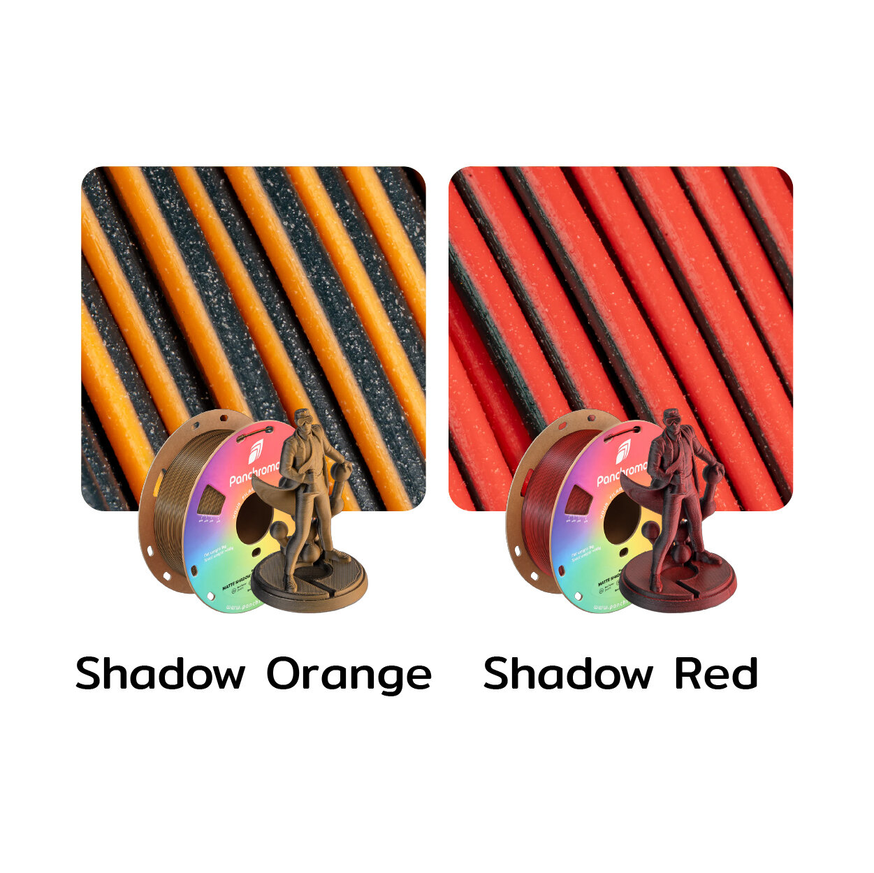 เส้น Panchroma Pla Dual Matte 2 สีผิวด้านในเส้นเดียว สร้างมิติให้ชิ้น ...