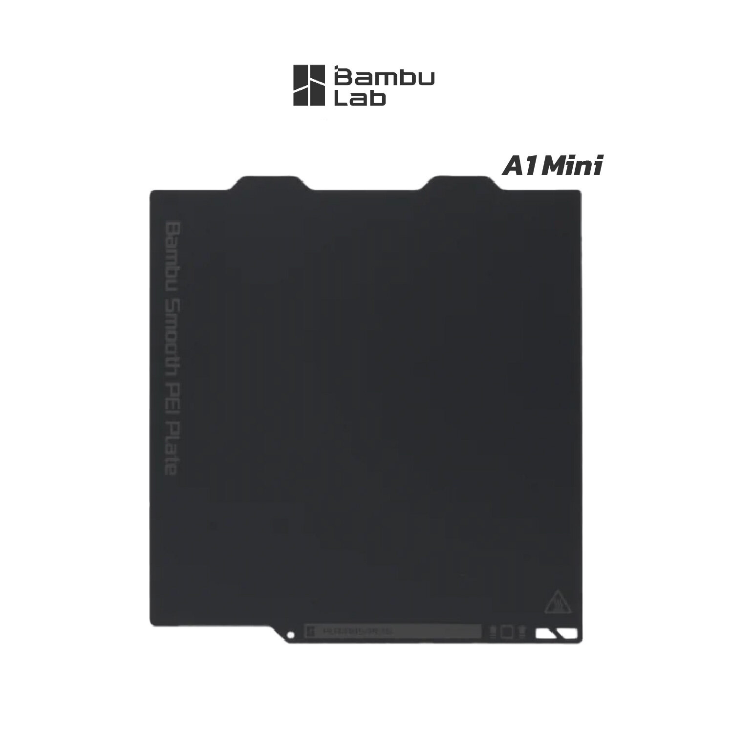 แผ่นฐานพิมพ์ Smooth PEI แบบเรียบ สำหรับ Bambu Lab A1 Mini - Siamreprap