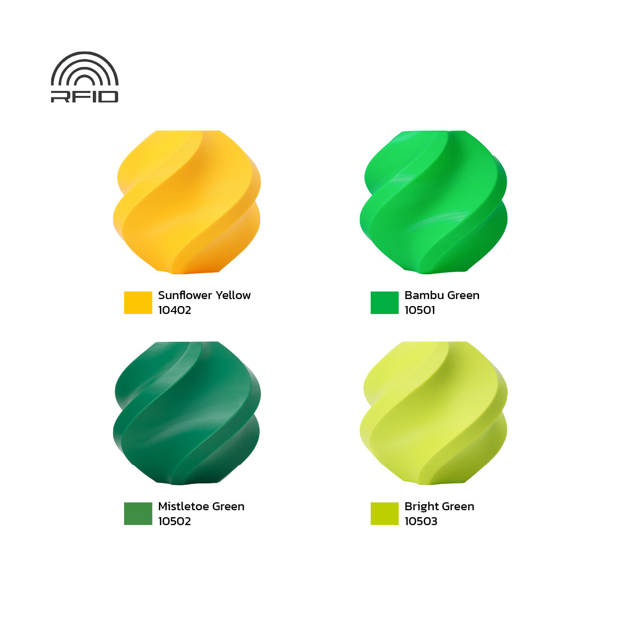 เส้น Bambu PLA Basic - Refill แบบเติม ขนาด 1.75 มิล หนัก 1000 กรัม - Siamreprap