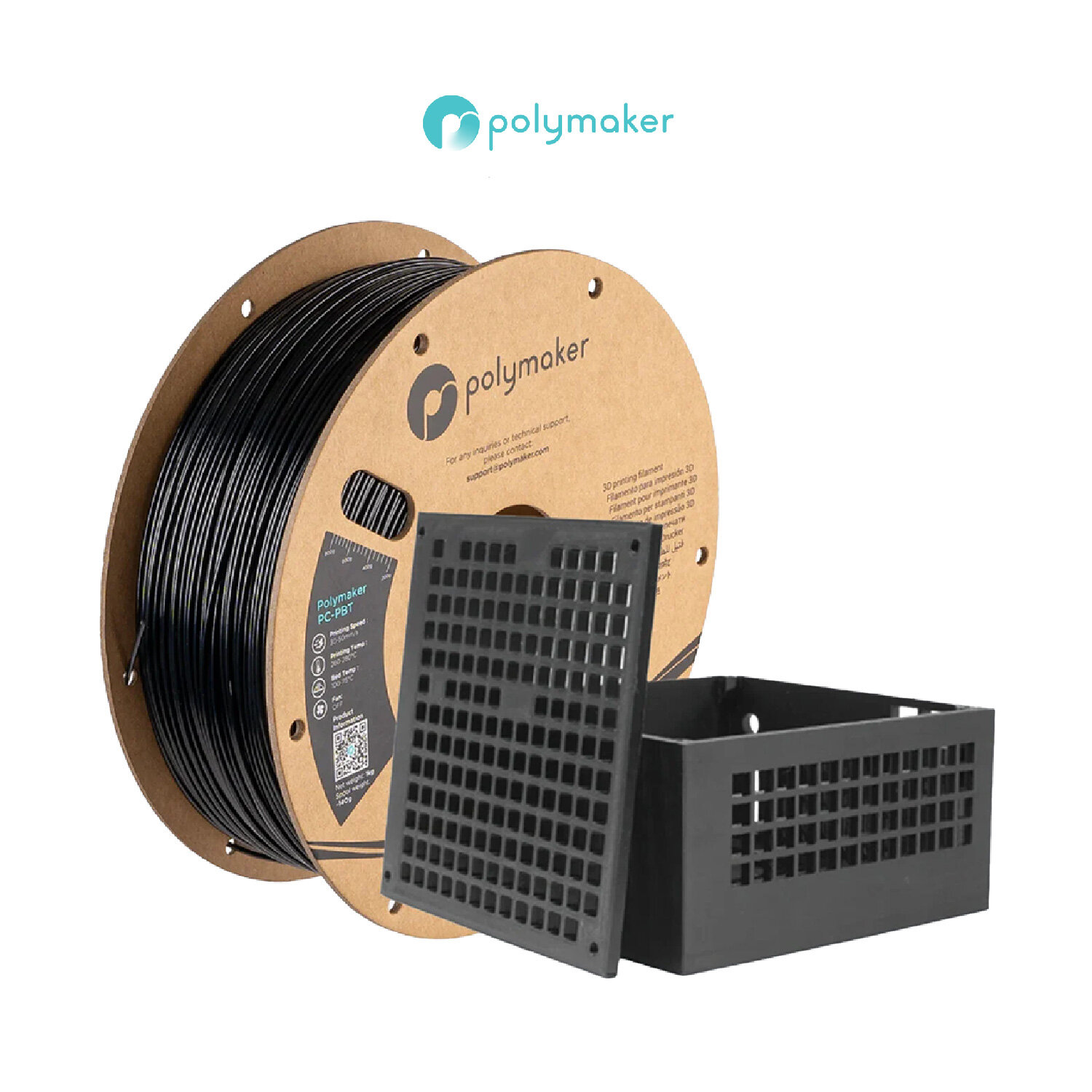 เส้นพลาสติก Polymaker PC-PBT ทนสารเคมี ยืดหยุ่น เหมาะกับงานกลางแจ้ง - Siamreprap