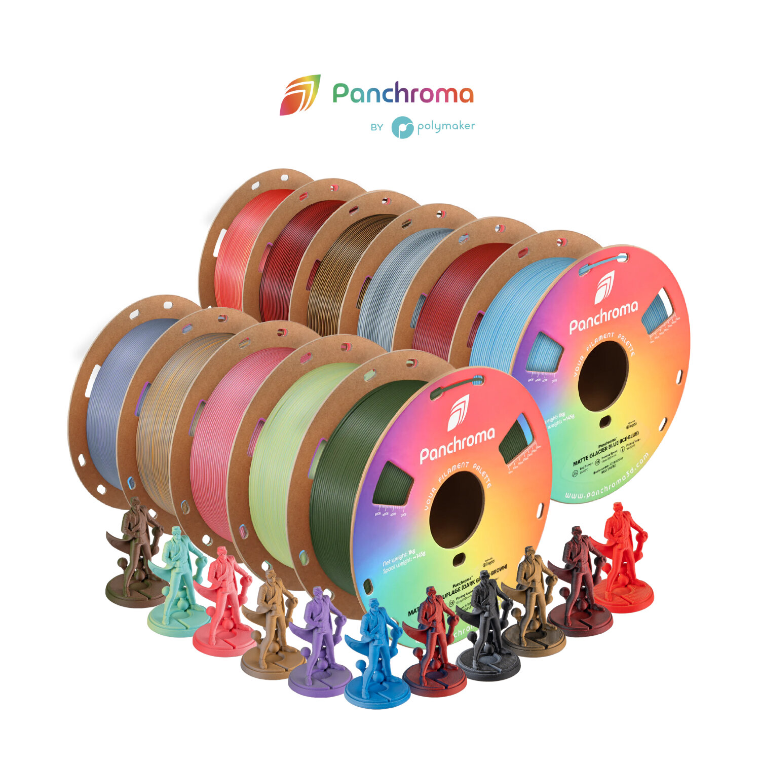 เส้น Panchroma Pla Dual Matte 2 สีผิวด้านในเส้นเดียว สร้างมิติให้ชิ้น ...