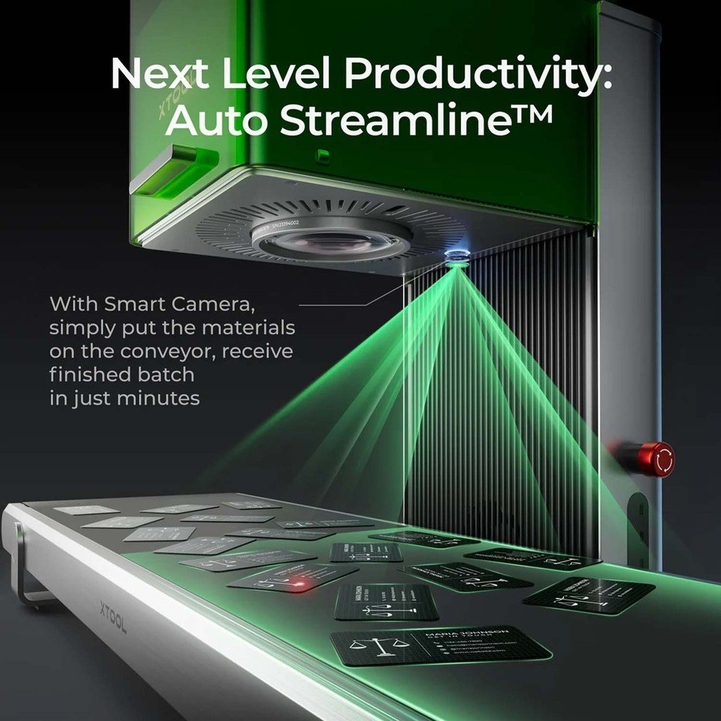 เครื่องแกะสลักเลเซอร์ xTool รุ่น F1 Ultra มีเลเซอร์ 2 ระบบในตัวเดียว ไฟเบอร์เลเซอร์ กับ Blue ...