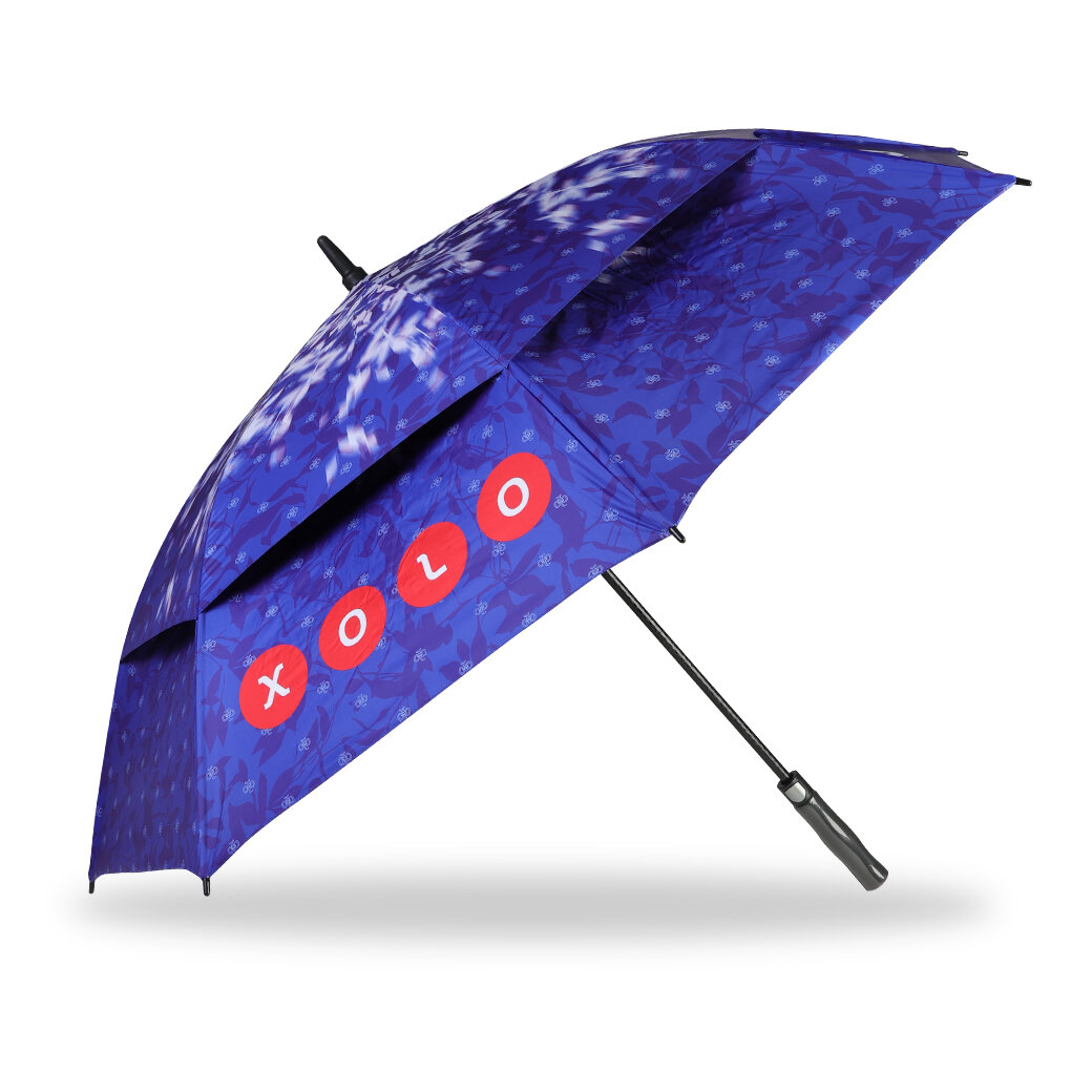 XOLO FLORAL UMBRELLA 2 LAYERS CODE : 041046(BLUE) - Grand Sport Shop Online