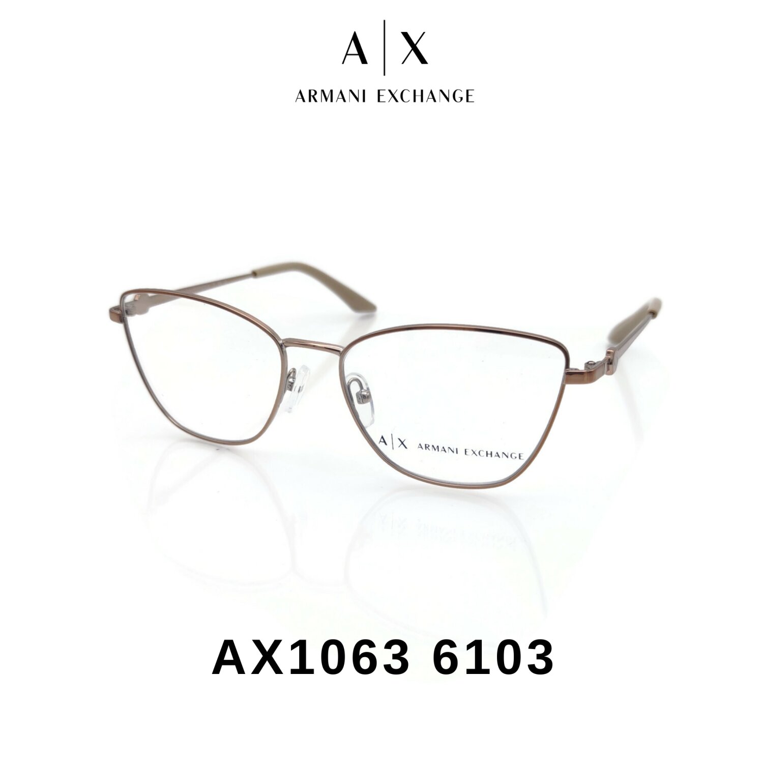 กรอบแว่นตา ARMANI EXCHANGE AX1063-53 - EYECODE OPTICAL