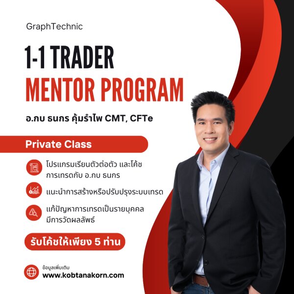 Premium Access 1-1 Trader Mentor Program - Graphtechnic by อ.กบ ธนกร คุ้มรำไพ CMT,CFTe