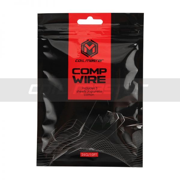 Coil Master COMP WIRE 10ft/3m + Japanese Cotton - Coil Master Thailand