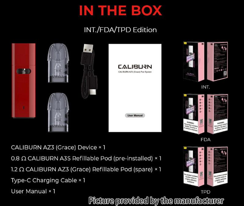 Uwell Caliburn AZ3 Grace Pod Kit