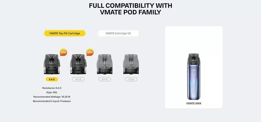 VOOPOO Vmate Max Pod kit