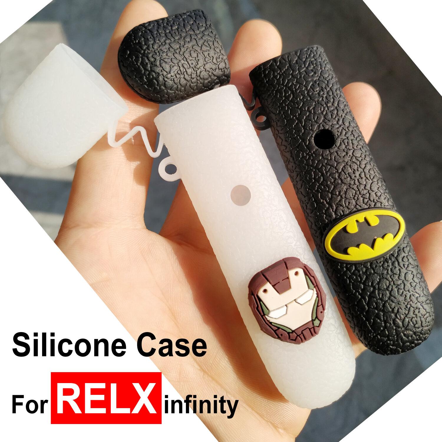 Silicone Case เคส Relx Infinity ลายการ์ตูน8ลาย มียางปิดส่วนดริป ...