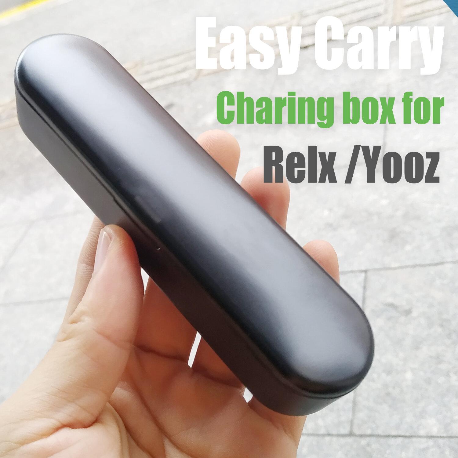 Charging Box - กล่องเก็บ ชาร์จแบตในตัว จุ1000mAh ใช้ได้กับ RELX ...
