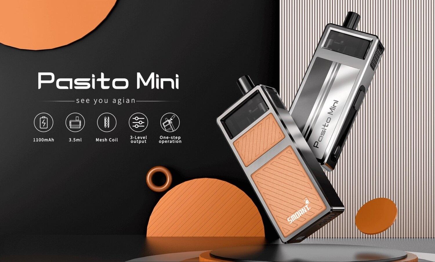 [PODSYSTEM]SALE!! Smoant Pasito Mini Pod System Kit 1100mAh (5-30W) แท้ ...