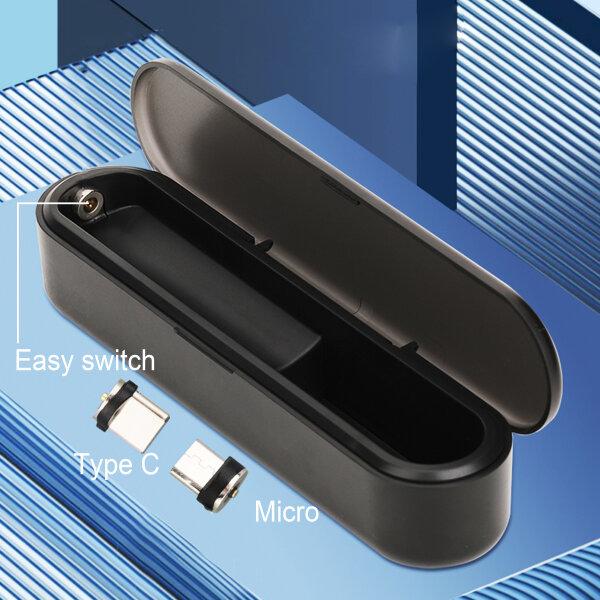 Charging Box - กล่องเก็บ ชาร์จแบตในตัว จุ1000mAh ใช้ได้กับ RELX ...