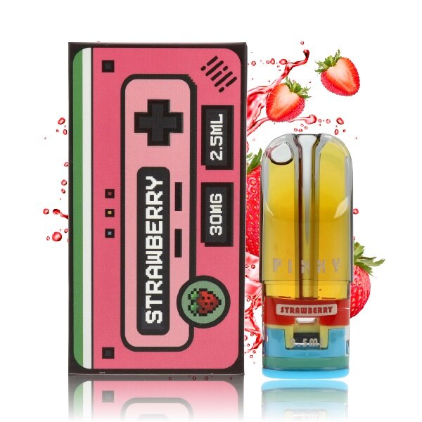[CLOSESYSTEM]Pixxy Pod - Strawberry สตรอว์เบอร์รี่ 2.5ml Nic30mg(3% ...