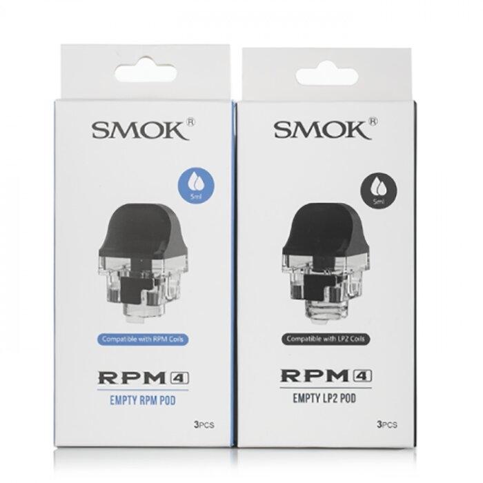 [TANK]Pod เปล่า Smok RPM 4 Empty 5ml ( RPM, LP2) แท้ 1กล่อง3ตัว ...