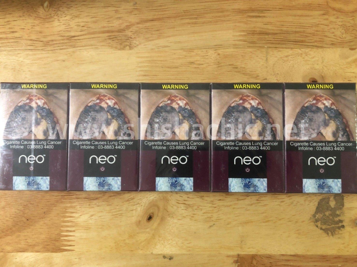 NEO for glo - Purple(Menthol Berry เย็นมีเม็ดบีบกลิ่นเบอร์รี่) ใช้กับ ...
