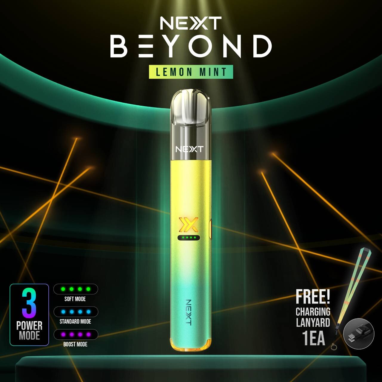 [CLOSESYSTEM] NEXT Nexas Beyond Pro POD Device เครื่องเปล่าพร้อมสาย ...