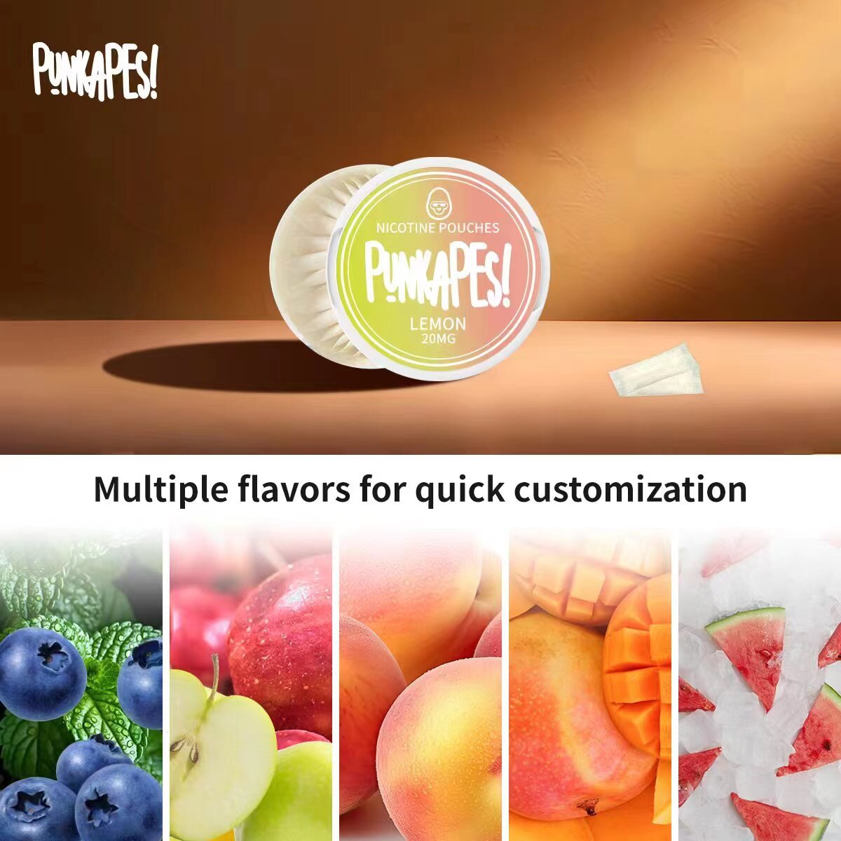 [Pouch] Punkapes Nicotine Pouch - ถุง ซอง นิโคติน ใช้วางลงบริเวณเหงือก ...