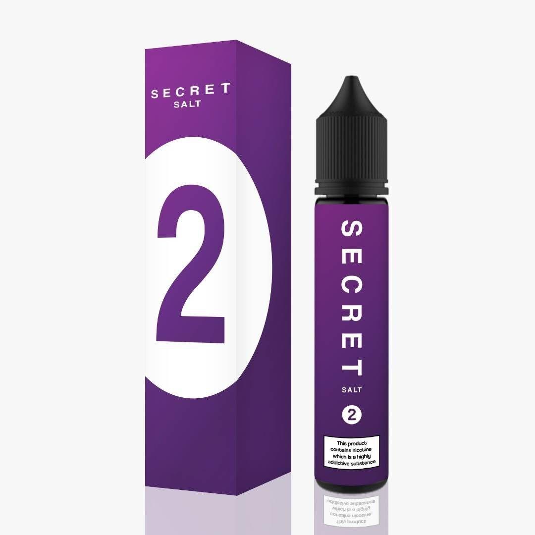 [SALTNIC]Secret Salt - No.2 Grape 30ml 30mg - Shisha Chic