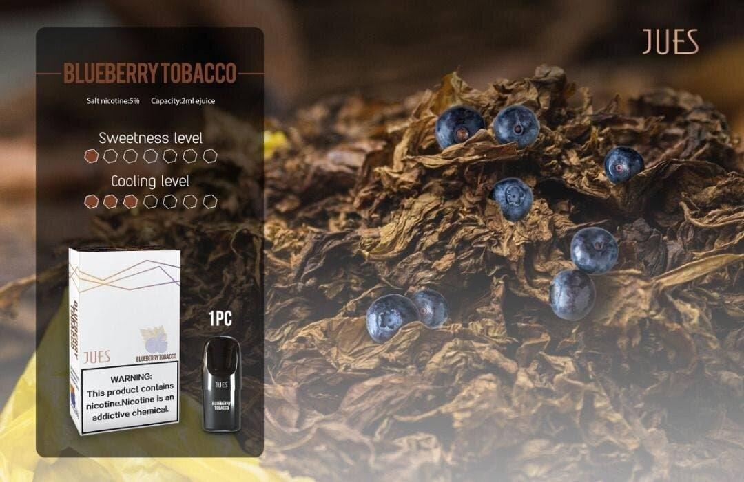 [CLOSESYSTEM]Jues Pod - Blueberry Tobacco 2ml (สำหรับRelx Infinity ...