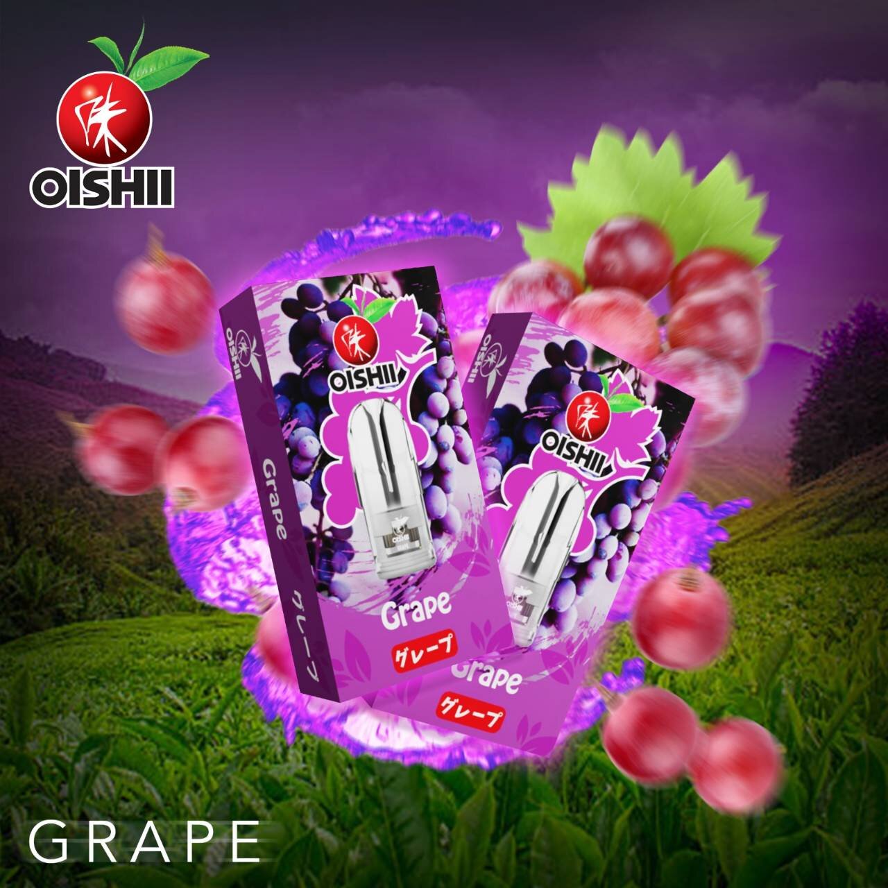 [CLOSESYSTEM]SALE!! Oishi Pod - 2.0ml Nic3% กล่อง1ตัว (ใส่ตระกูล Relx ...