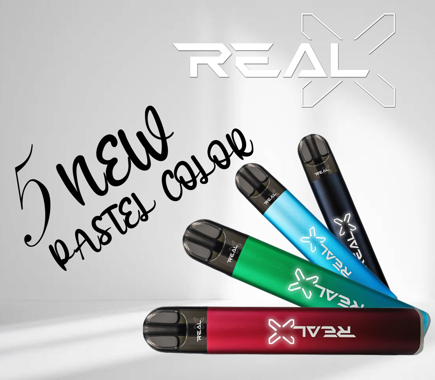 [CLOSESYSTEM]Real X Pod Infinity Device เครื่องเปล่าพร้อมสายชาร์จ 400mAh มีสายคล้อง - SC