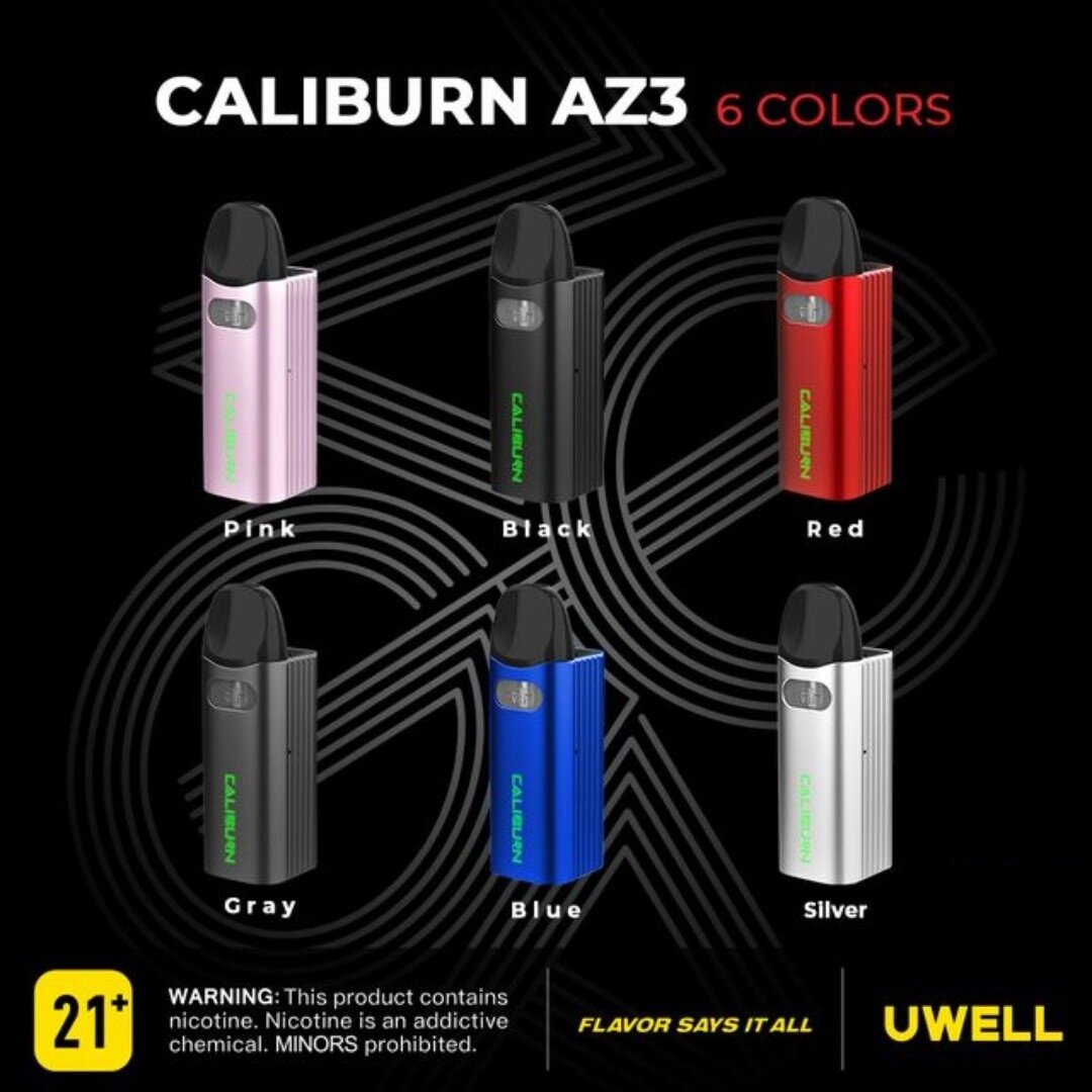 [PODSYSTEM] Uwell Caliburn AZ3 Pod Kit แท้ 17W แบตฯจุ750mAh (คอยล์เดียว ...