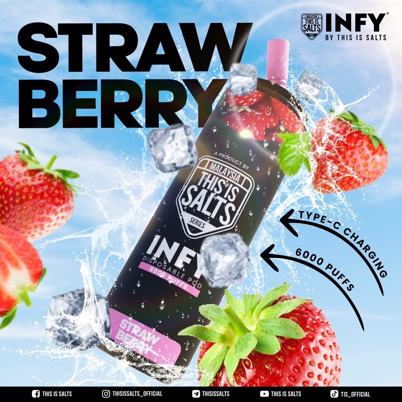 [PODDIS]INFY 6000 PUFFS !!! New Flavor (กลิ่นใหม่) !!! - Disposable Pod ...