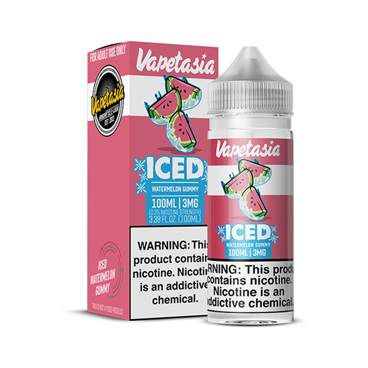 [FREEBASE]Iced Watermelon Gummy by Vapetasia - 100ml 3mg,6mg USA ...